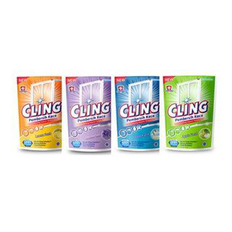 CLING PEMBERSIH KACA REFFIL 425ML