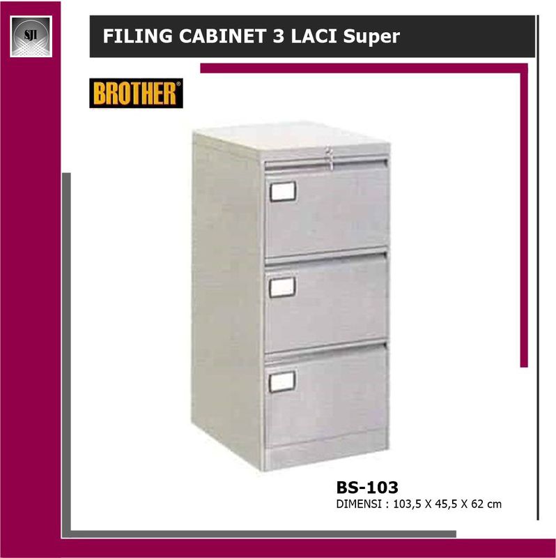 FILING CABINET 3 LACI Super