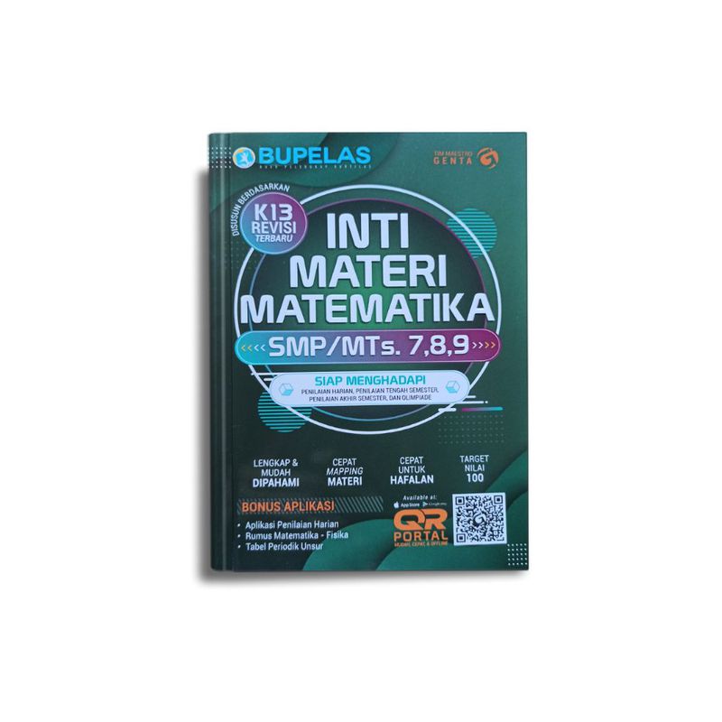 BUKU PELAJARAN SMP - INTI MATERI MATEMATIKA SMP/MTS KELAS 7,8,9