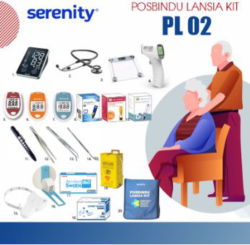 SERENITY POSBINDU LANSIA KIT PL-02