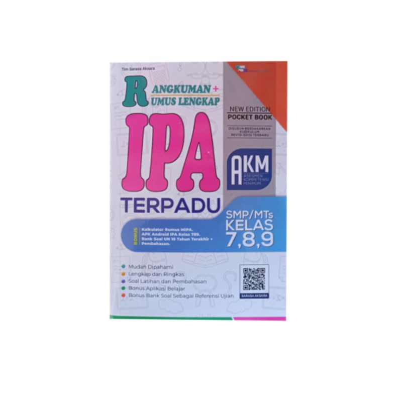 BUKU PELAJARAN SMP - RUMUS RANGKUMAN RUMUS LENGKAP IPA TERPADU SMP/MTS ...