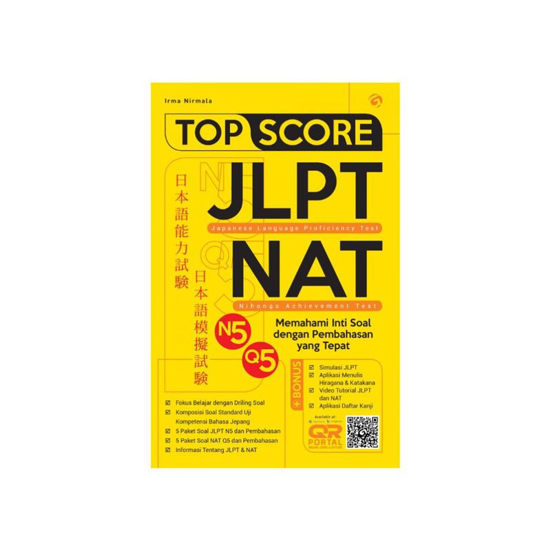 TOP SCORE JLPT - NAT JAPANESE LANGUAGE PROFICIECY TEST NIHONGO ...