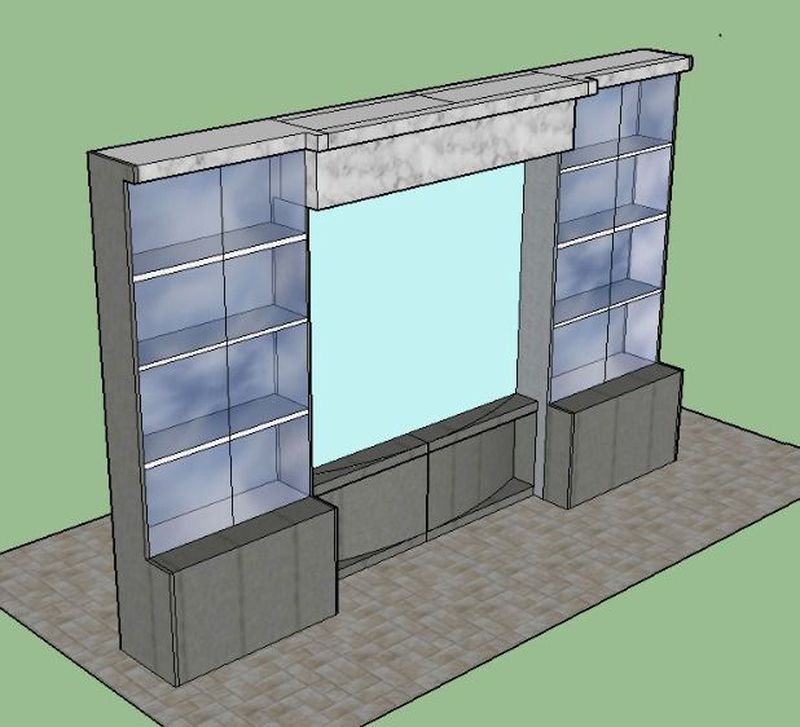 LEMARI BACKDROP MOTIF