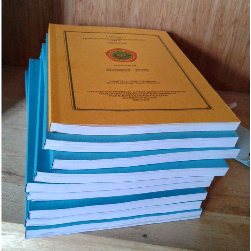 Cetak Buku/Dokumen/Laporan 1 -50 Lembar + Cover