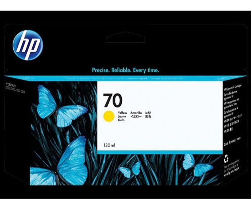 Tinta HP PLOTTER 70 Yellow 130ml Original
