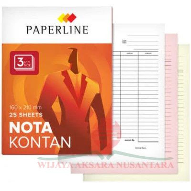 Nota 3 ply paperline besar