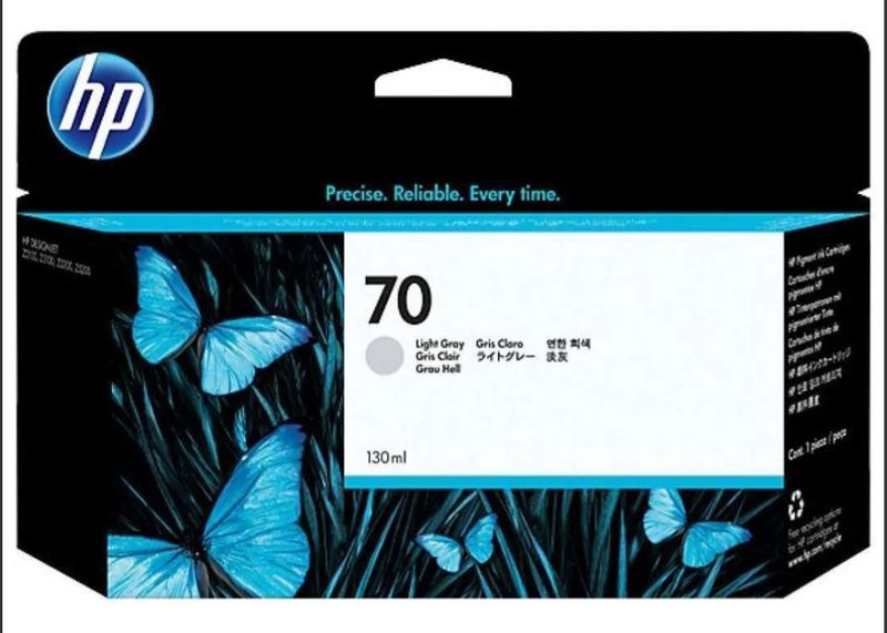 TINTA HP 70 LIGHT GREY [130ML] ORIGINAL