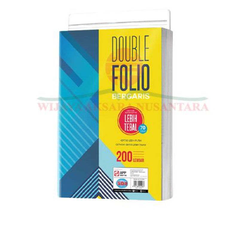 Kertas Double Folio Bergaris Sidu