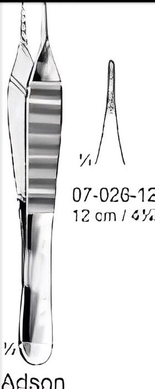 ADSON DISSECTING FORCEPS STR 12CM