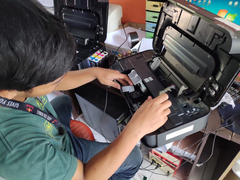 Service reset printer canon overload