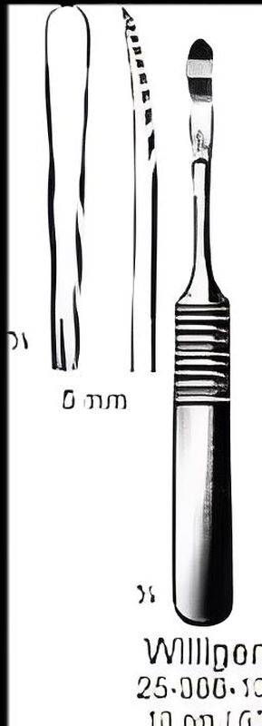 WILLIGER PERIOSTEAL ELEVATOR CVD WIDTH 5MM 13CM