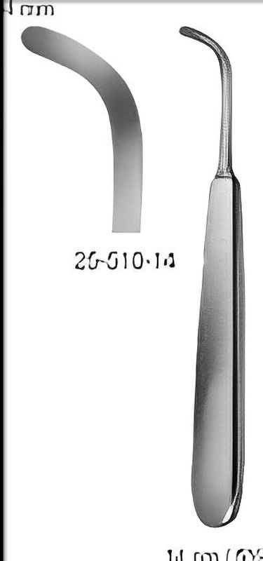 BONE LEVER LEFT 4MM 14CM