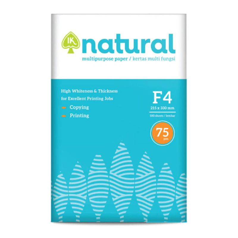 Kertas HVS Natural Folio F4