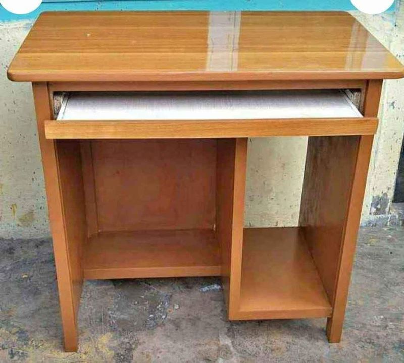 Meja Komputer Kayu Jati