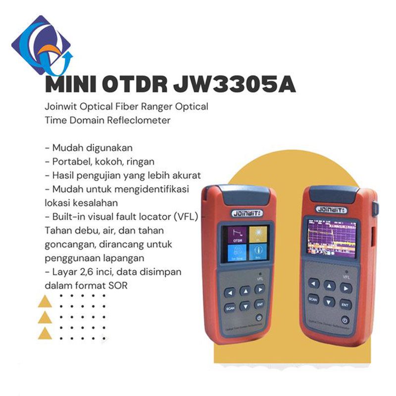 JOINWIT FFTX OTDR Mini OTDR JW3305A Optical Time Domain Reflectometer