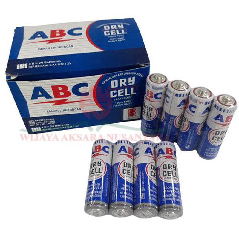 Baterai AA abc isi 4