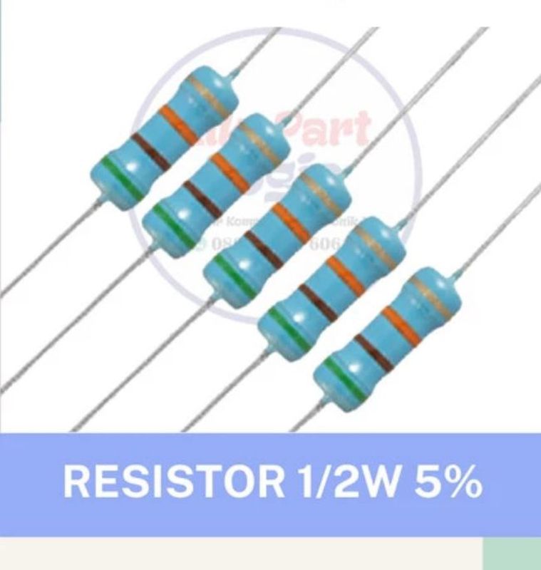 Resistor 1/2watt 5% - 2K2 Ohm