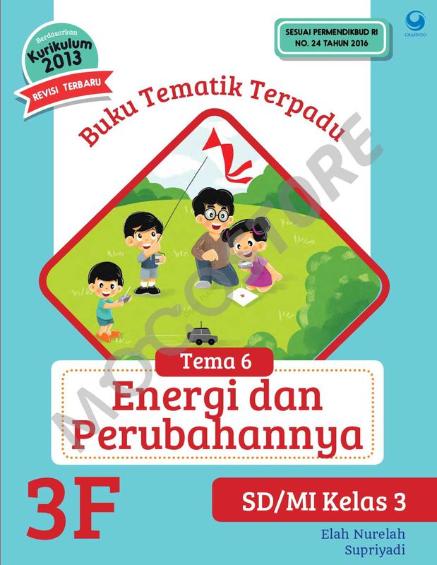 EBOOK - Tematik 3F Energi dan Perubahannya Kurikulum 2013 Revisi 2016