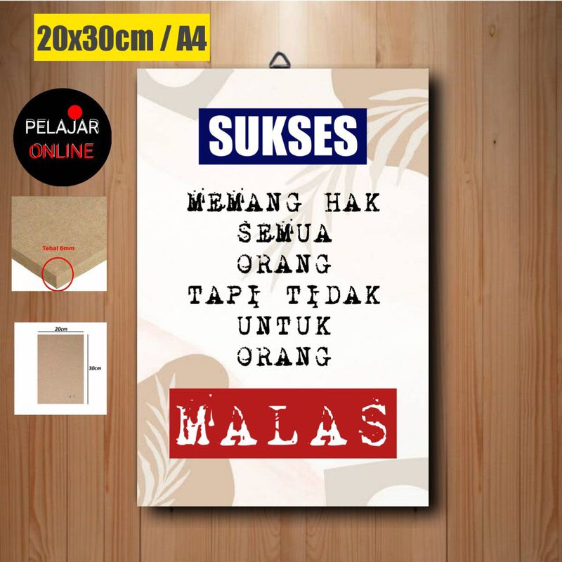 SLOGAN MOTIVASI DAN BINGKAI