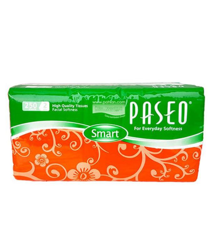 PASEO TISSUE SMART FACIAL 250 SHEET