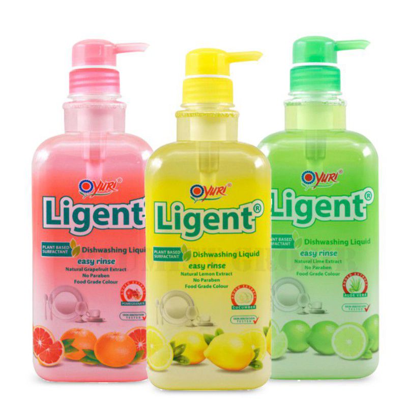 YURI LIGENT 1000ML BTL PUMP ( ISI 12 BTL ) - GRAPE