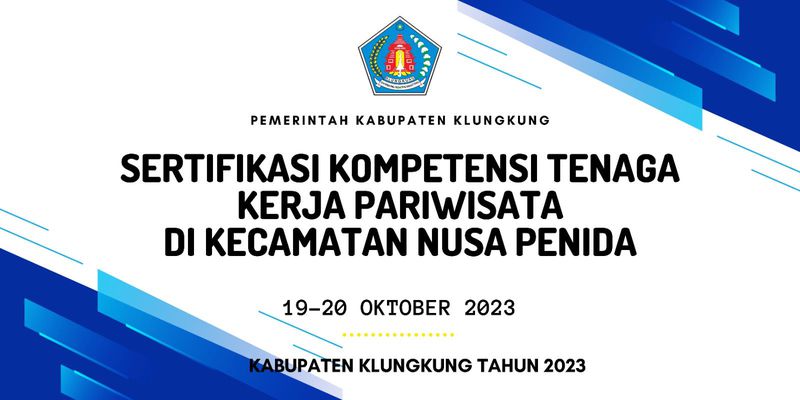 Spanduk Sertifikasi Kompetensi Tenaga Kerja Pariwisata Spanduk Sertifikasi Kompetensi Tenaga Kerja Pariwisata