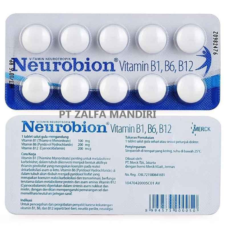 Neurobion Putih @Box 50 tab