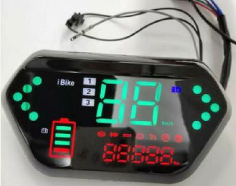 Display Speedometer + Baterai Sepeda Listrik