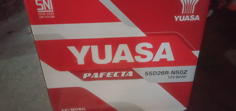 AKI MOBIL YUASA PAFECTA 55D26R-N50Z