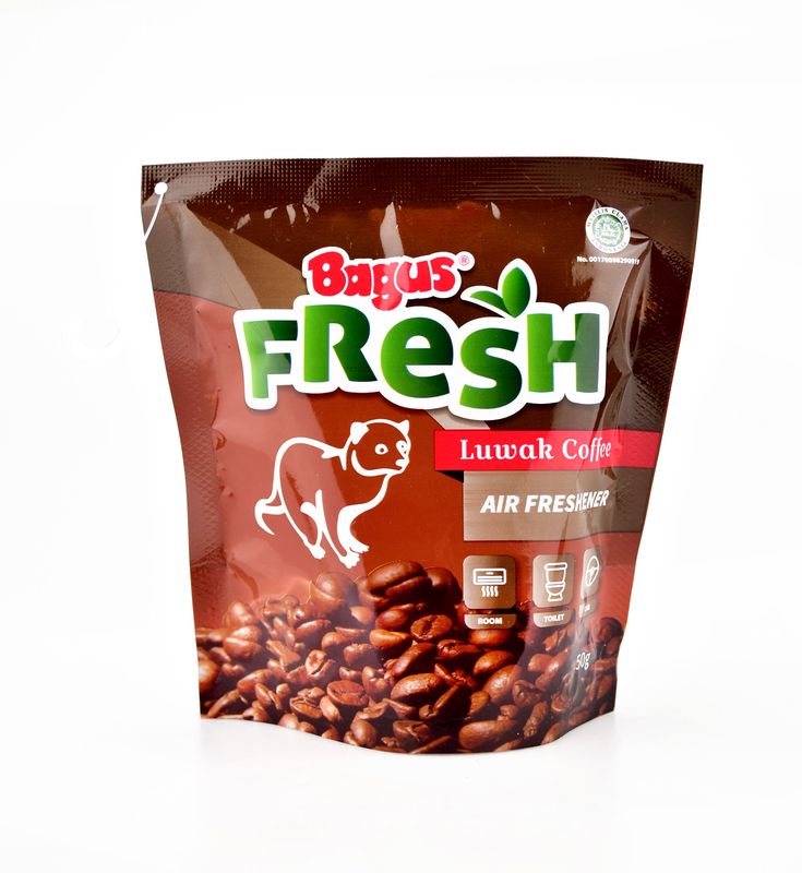 BAGUS FRESH LUWAK COFFE AIR FRESHENER 50GR