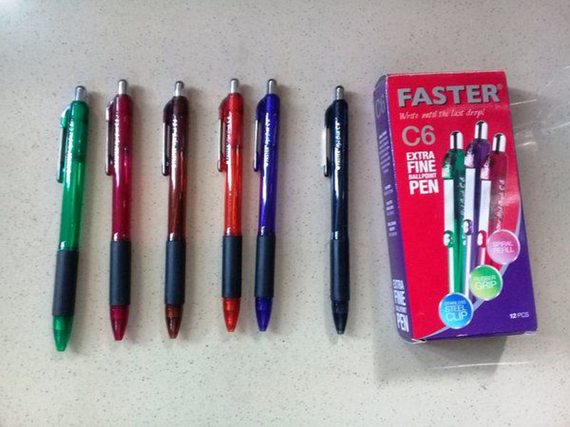 Ballpoint Faster C6 Extra Fine - Pack