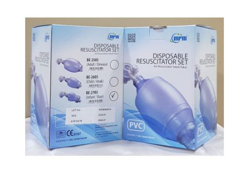 AMBUBAG MPM NEONATUS PVC