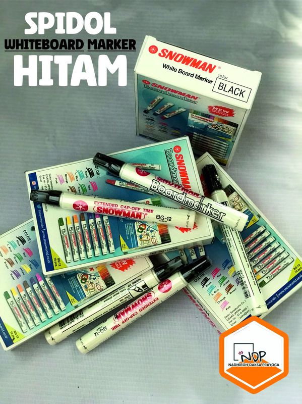 spidol hitam