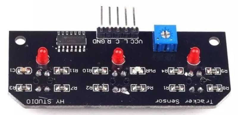 3 Channel Infrared Tracing Robot Line Follower Avoider Sensor Module