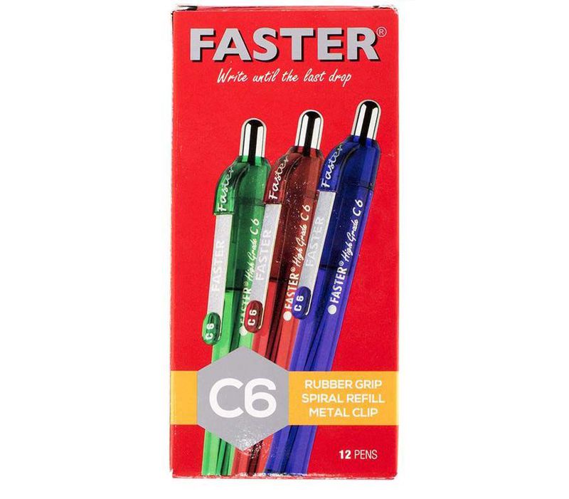Ballpoint Faster Tinta Hitam