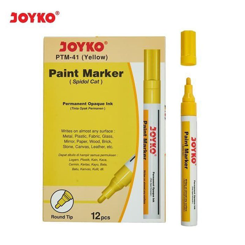 Paint Marker PTM-41 Yellow Joyko