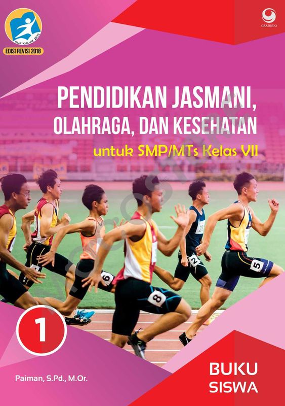 EBOOK - Buku Siswa Pendidikan Jasmani, Olahraga, dan Kesehatan SMP/MTs Kelas 7