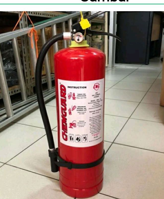 Isi Tabung Gas Pemadam Kebakaran