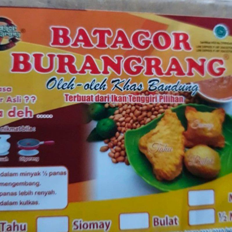 Siomay Batagor Burangrang