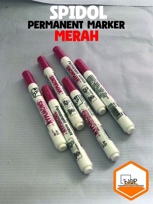 spidol whiteboard merah