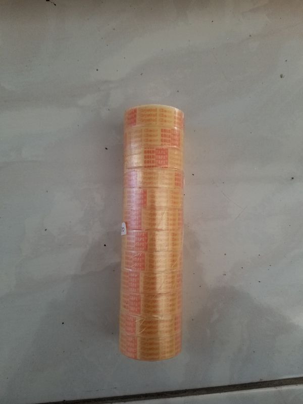 Selotip warna bening ukuran 1 inch