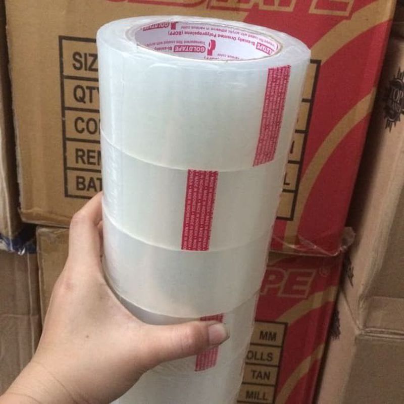 Lakban bening goldtape