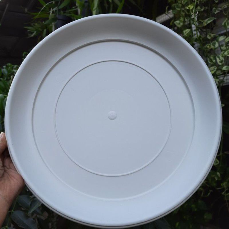 Alas Pot Jumbo 45 Tatakan Pot Jumbo Putih