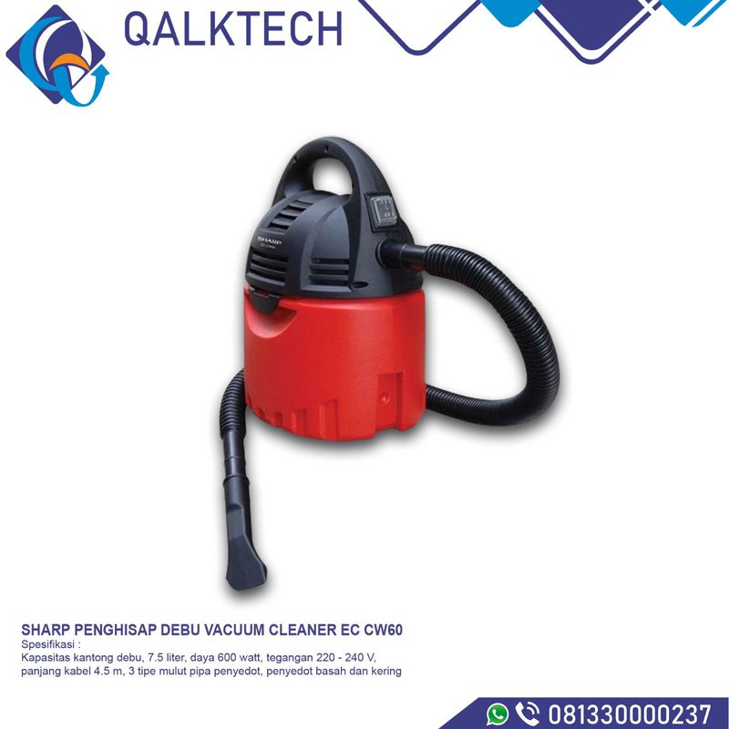 SHARP PENGHISAP DEBU VACUUM CLEANER EC CW60