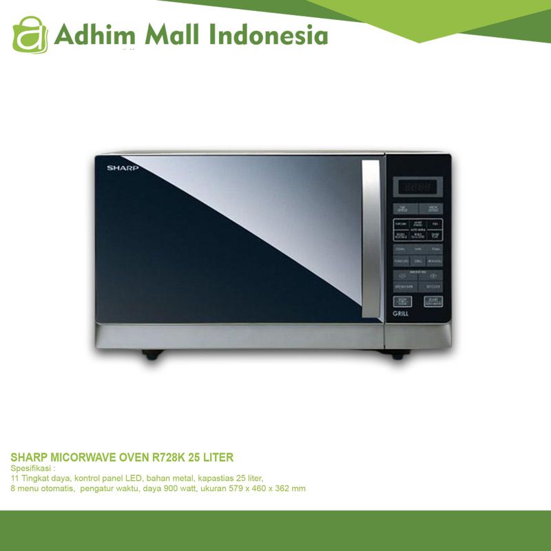 SHARP MICROWAVE OVEN R728K 25 LITER