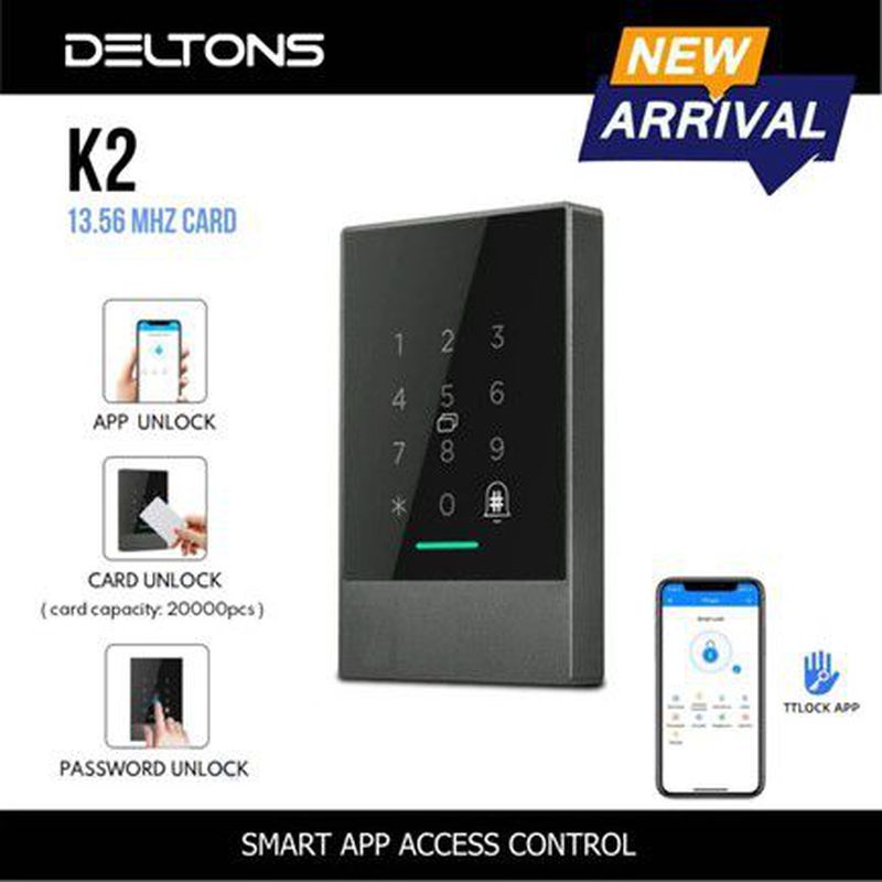 Paket Smart Door Access Control Bluetooth RFID 13.56 MHz Waterproof