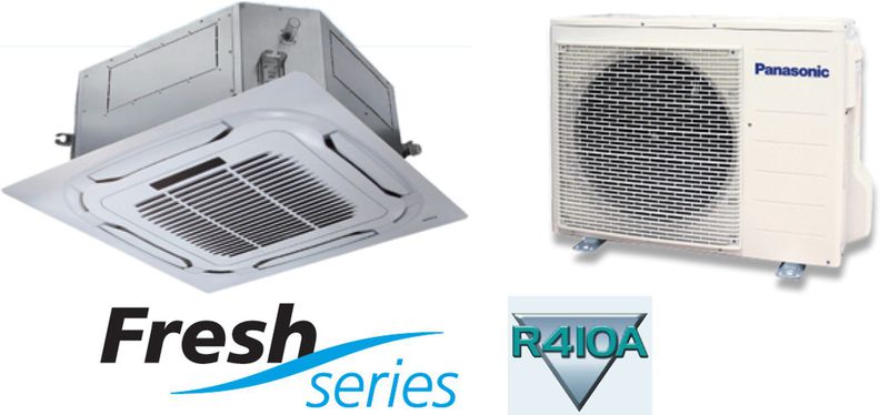 AC Cassette Panasonic Non Inverter 2.5 PK - S/U - 24PUB1H5