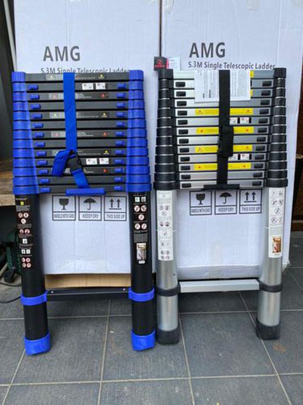 AMG Tangga Lipat Aluminium Teleskopik 5.2M
