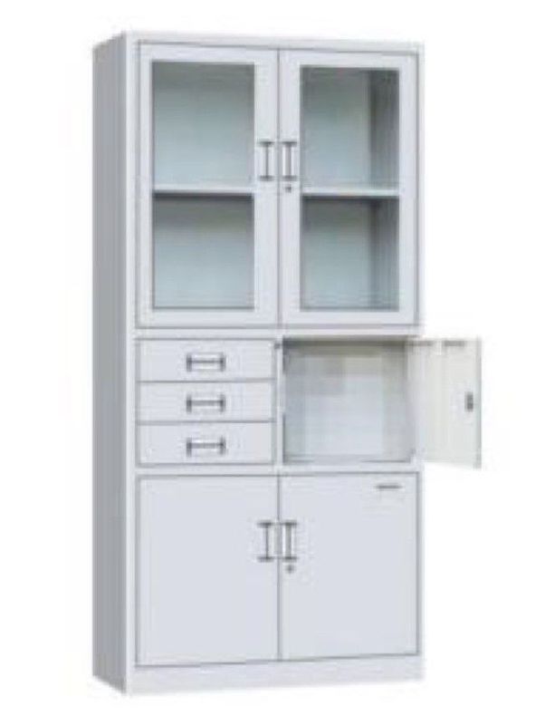 Lemari Besi Laci + Brankas