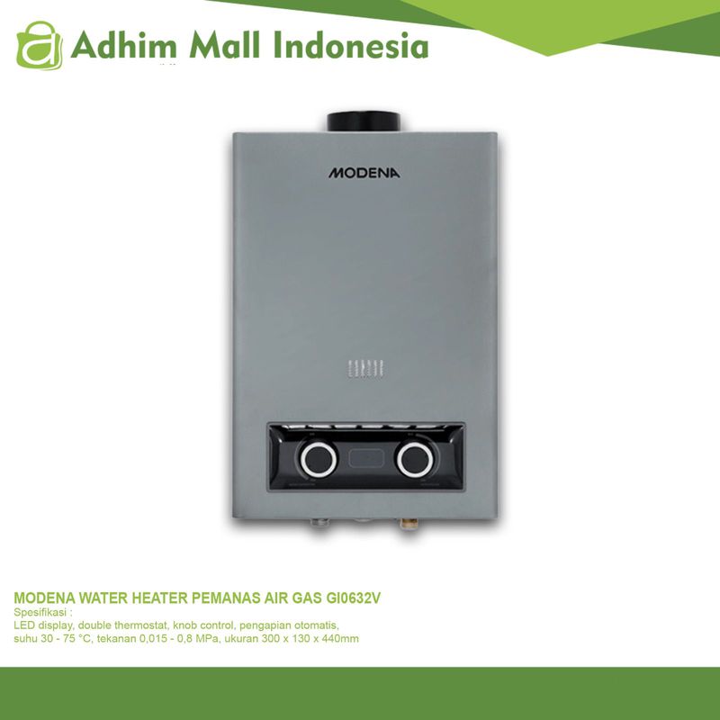 MODENA WATER HEATER PEMANAS AIR GAS G10632V